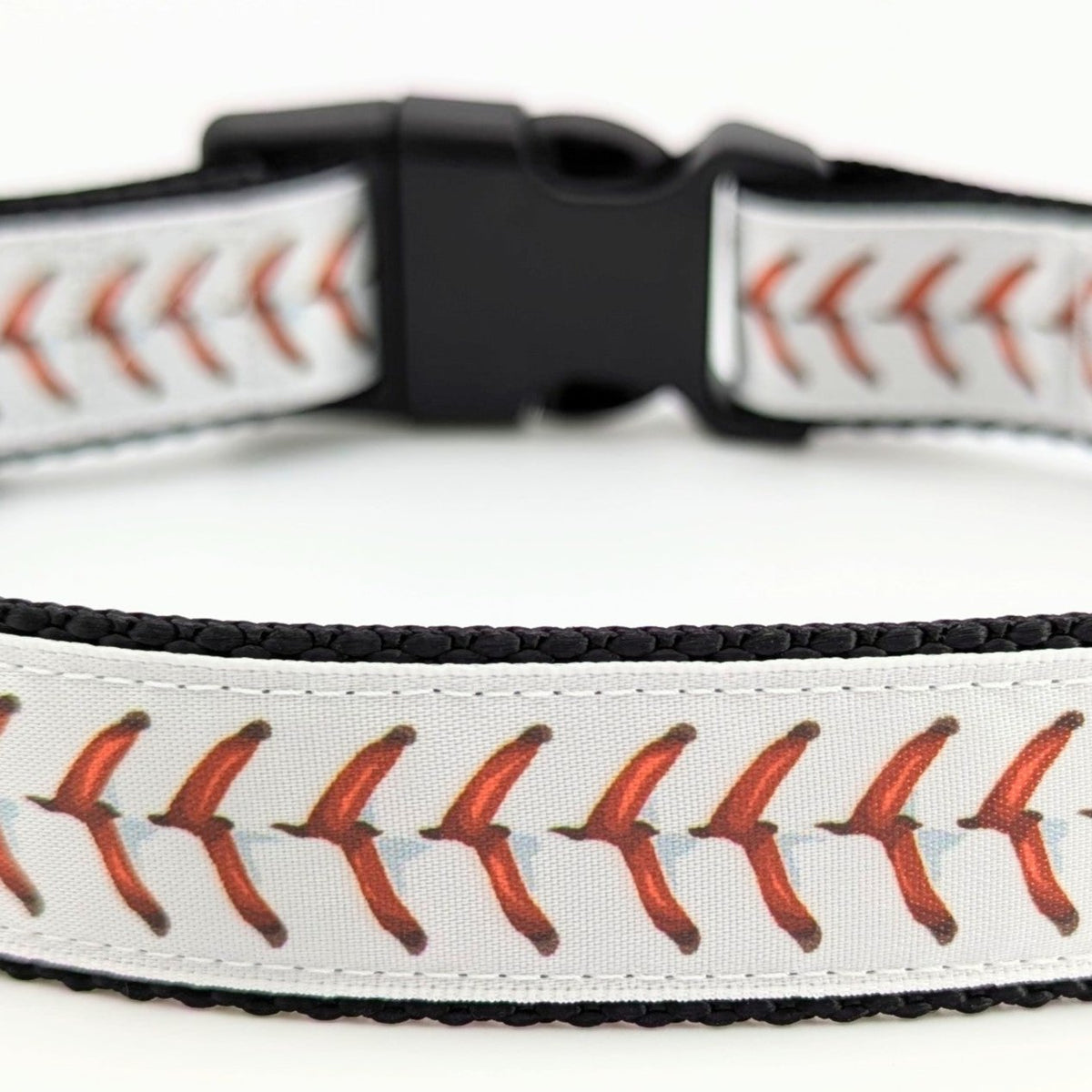 Baseball Stitches Dog Collar [NEW Version] – Rogue Collars